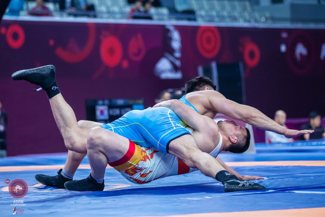 Less-Than-Tip-Top Tasmuradov Leads Trio of Uzbekis into Asian Greco Finals; 2 Each from Iran ...